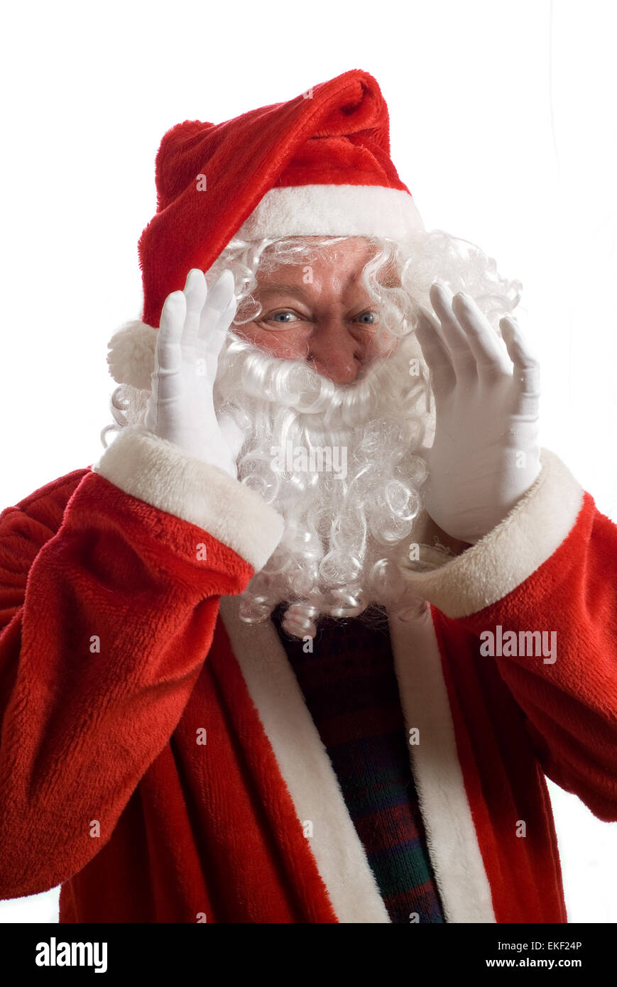 Fat father christmas hi-res stock photography and images - Alamy