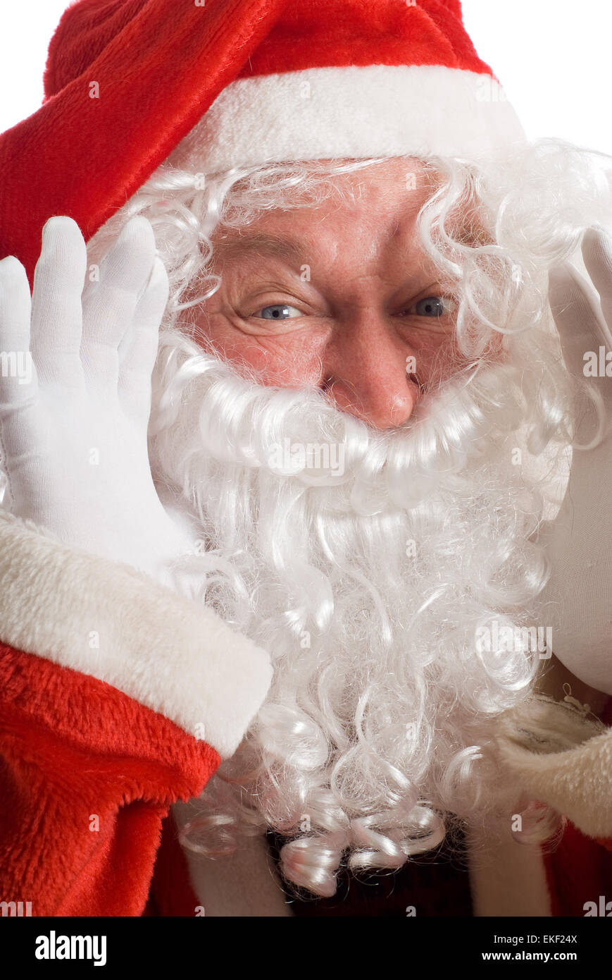 Fat father christmas hi-res stock photography and images - Alamy