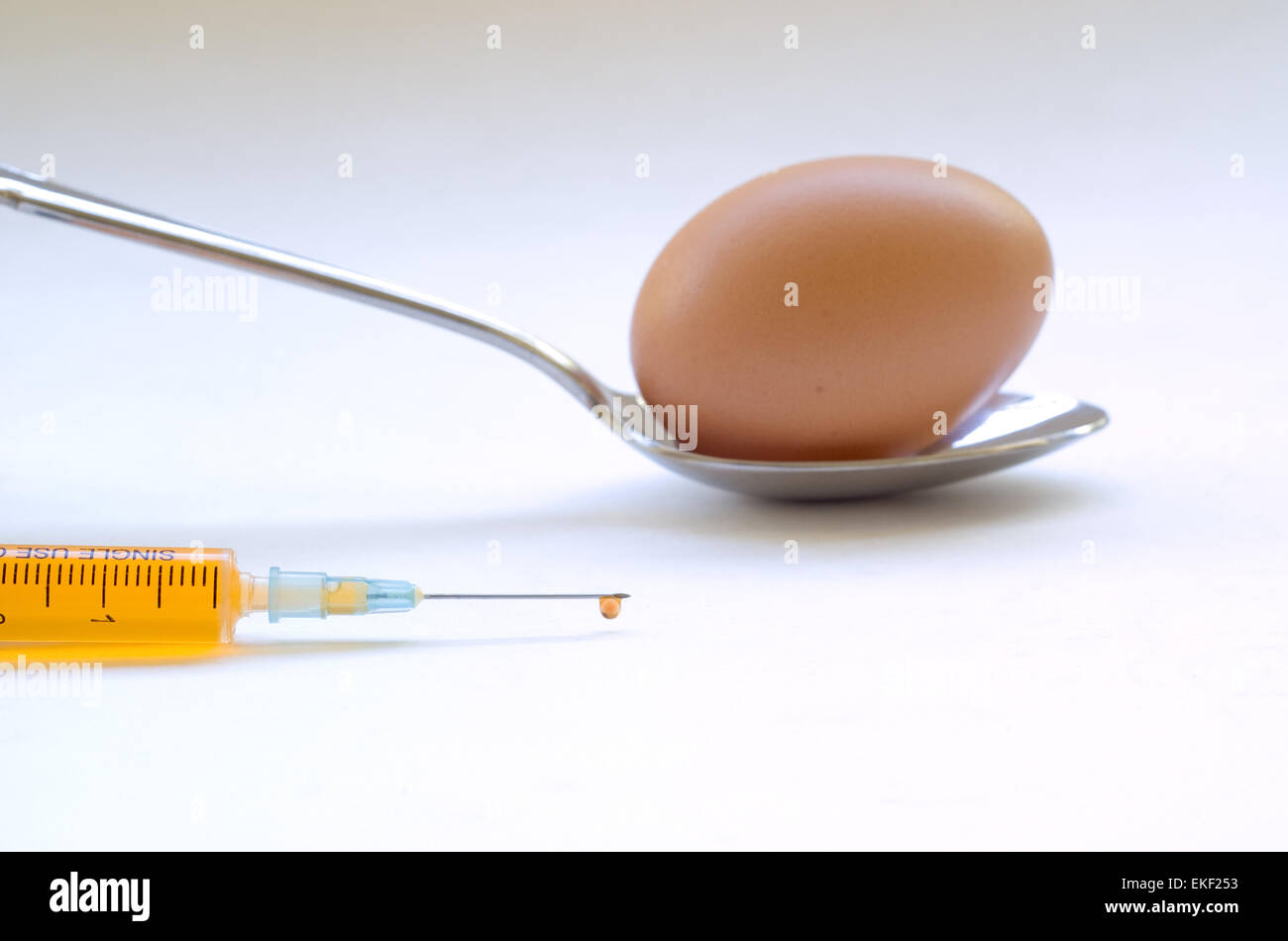 Egg and needle hi-res stock photography and images - Alamy