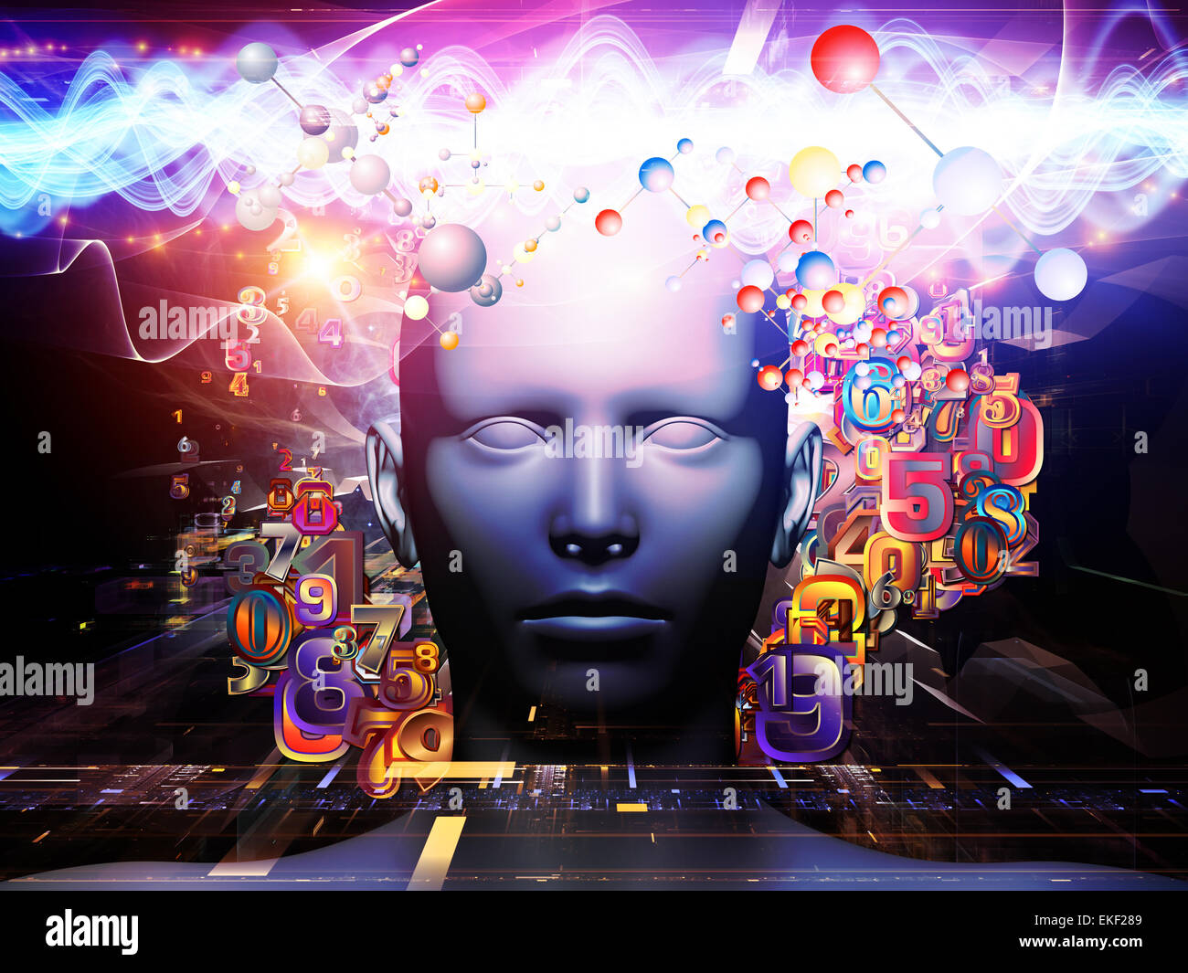 Advance of Digital Science Stock Photo - Alamy