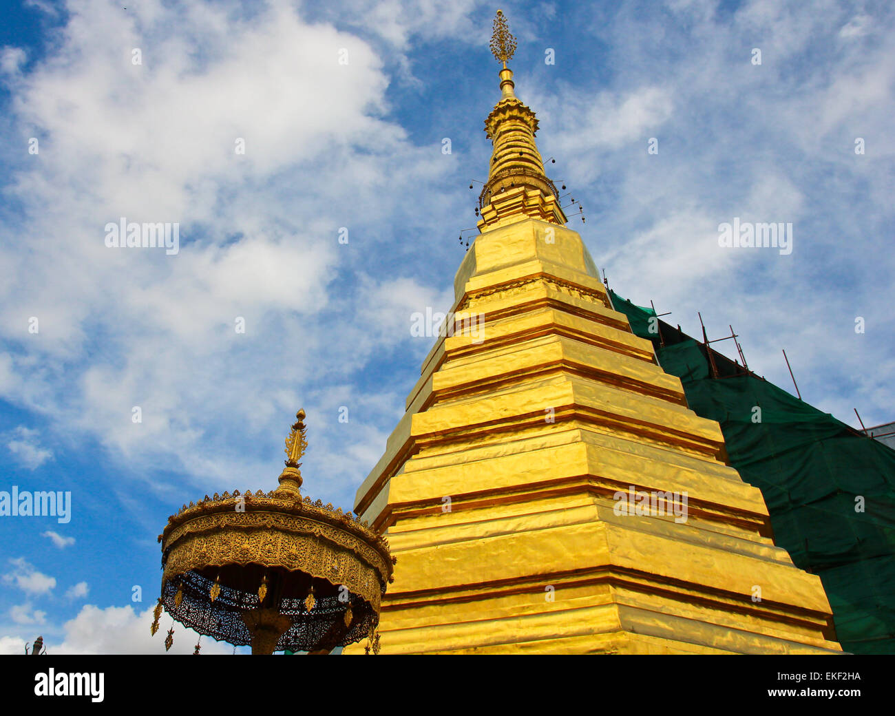 Wat Phra That Chor Hae, temple in Phrae, Thailand Stock Photo - Alamy