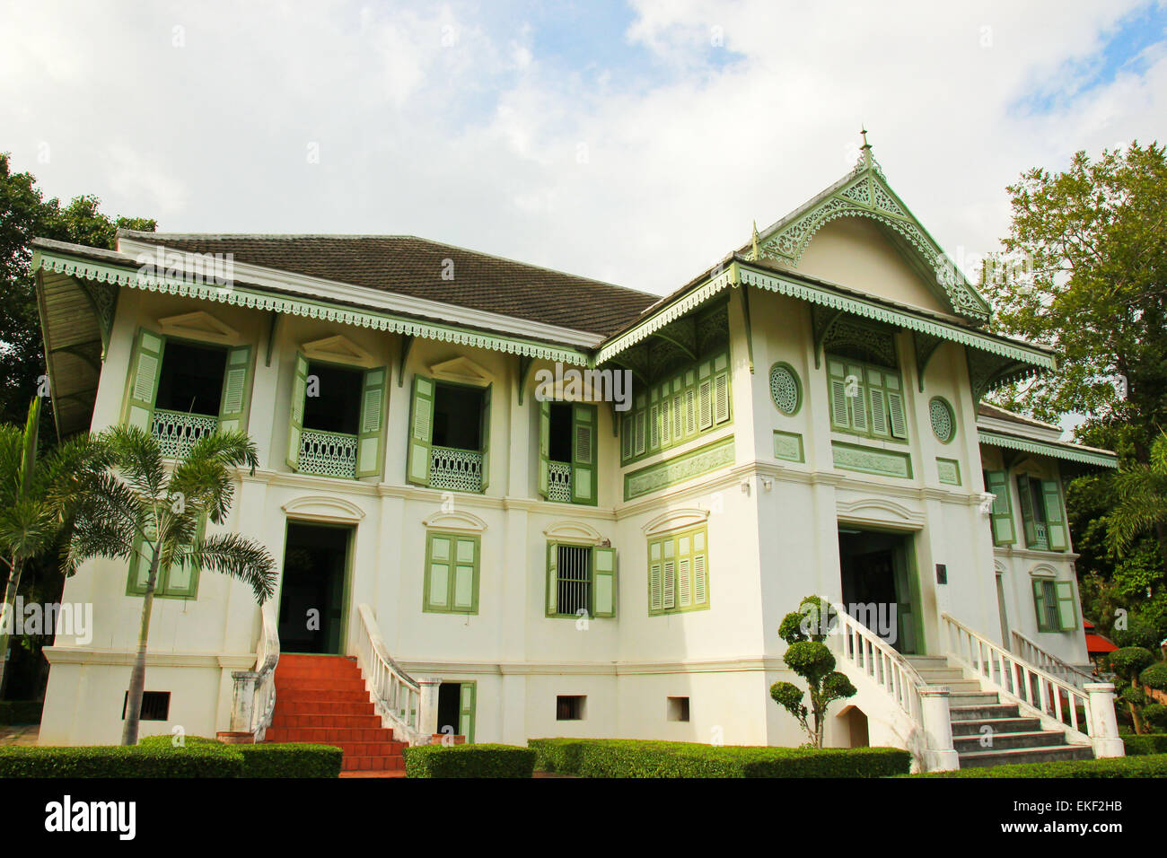 Thai style house hi-res stock photography and images - Alamy