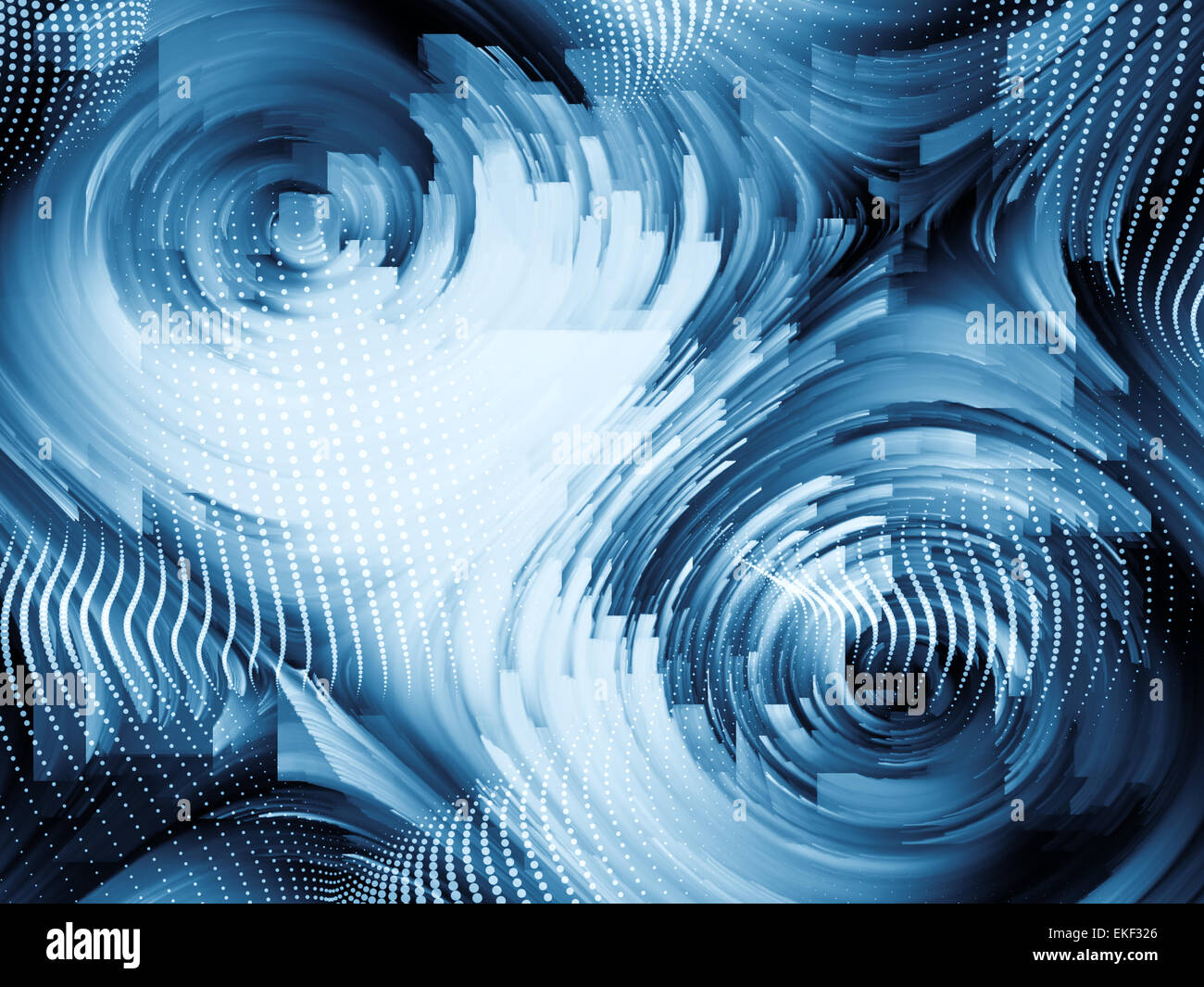 Digital Dynamic Composition Stock Photo - Alamy