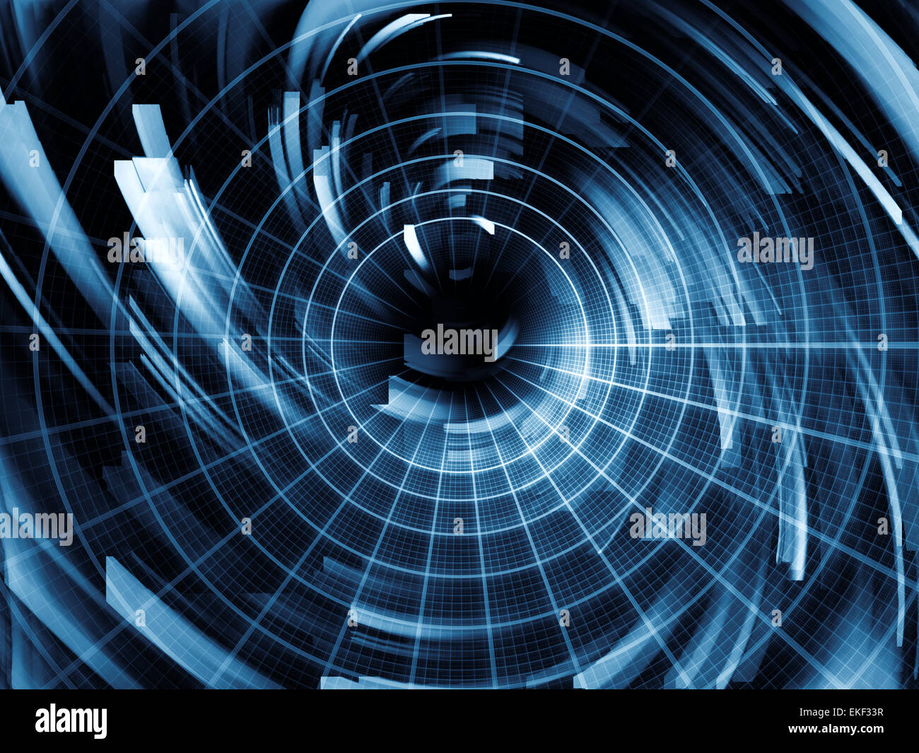 Digital Dynamic Abstraction Stock Photo - Alamy
