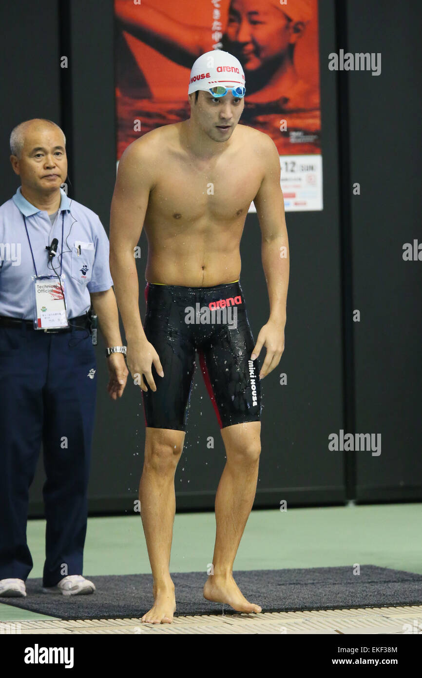Tokyo, Japan. 10th Apr, 2015. Ryo Tateishi Swimming : Japan swimming championship (JAPAN SWIM ...
