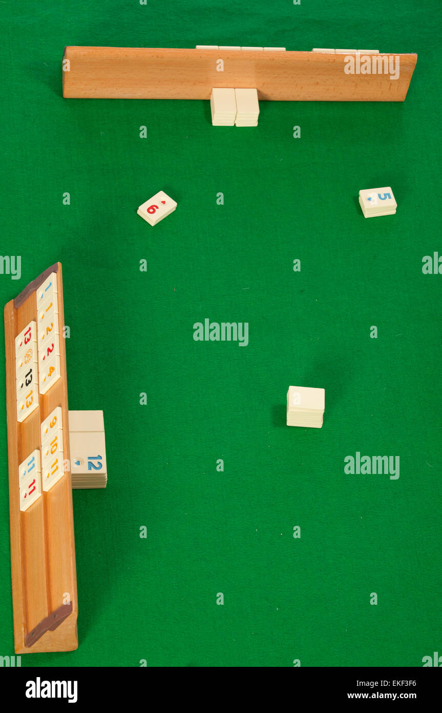 A rummy table Stock Photo - Alamy