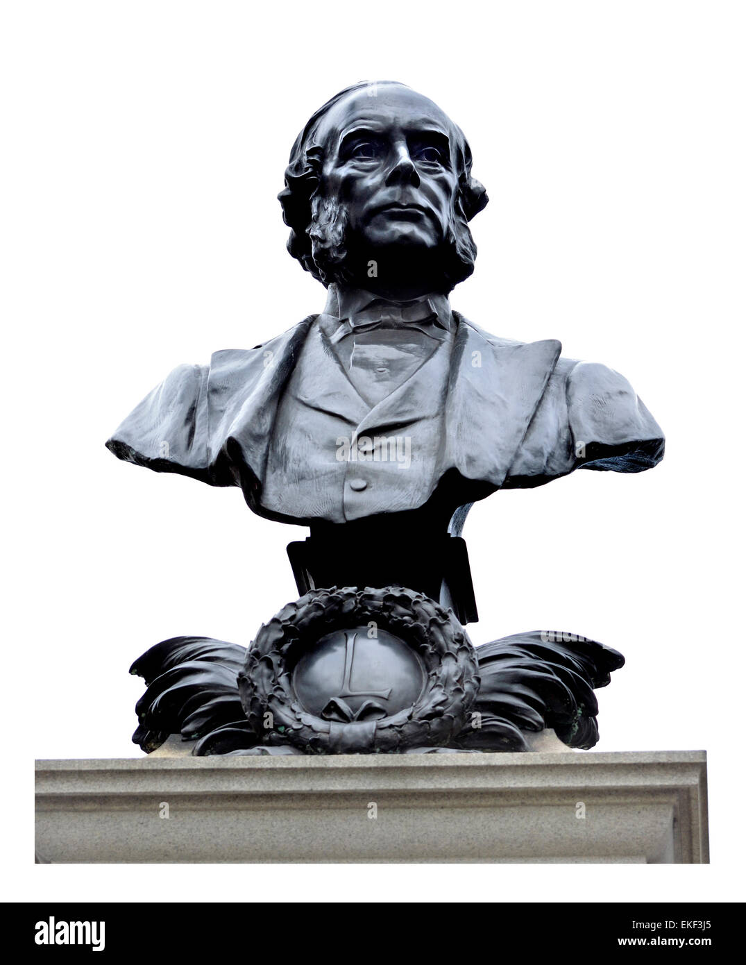 London, England, UK. Bust of Joseph Lister (1827-1912) Pioneer in the ...