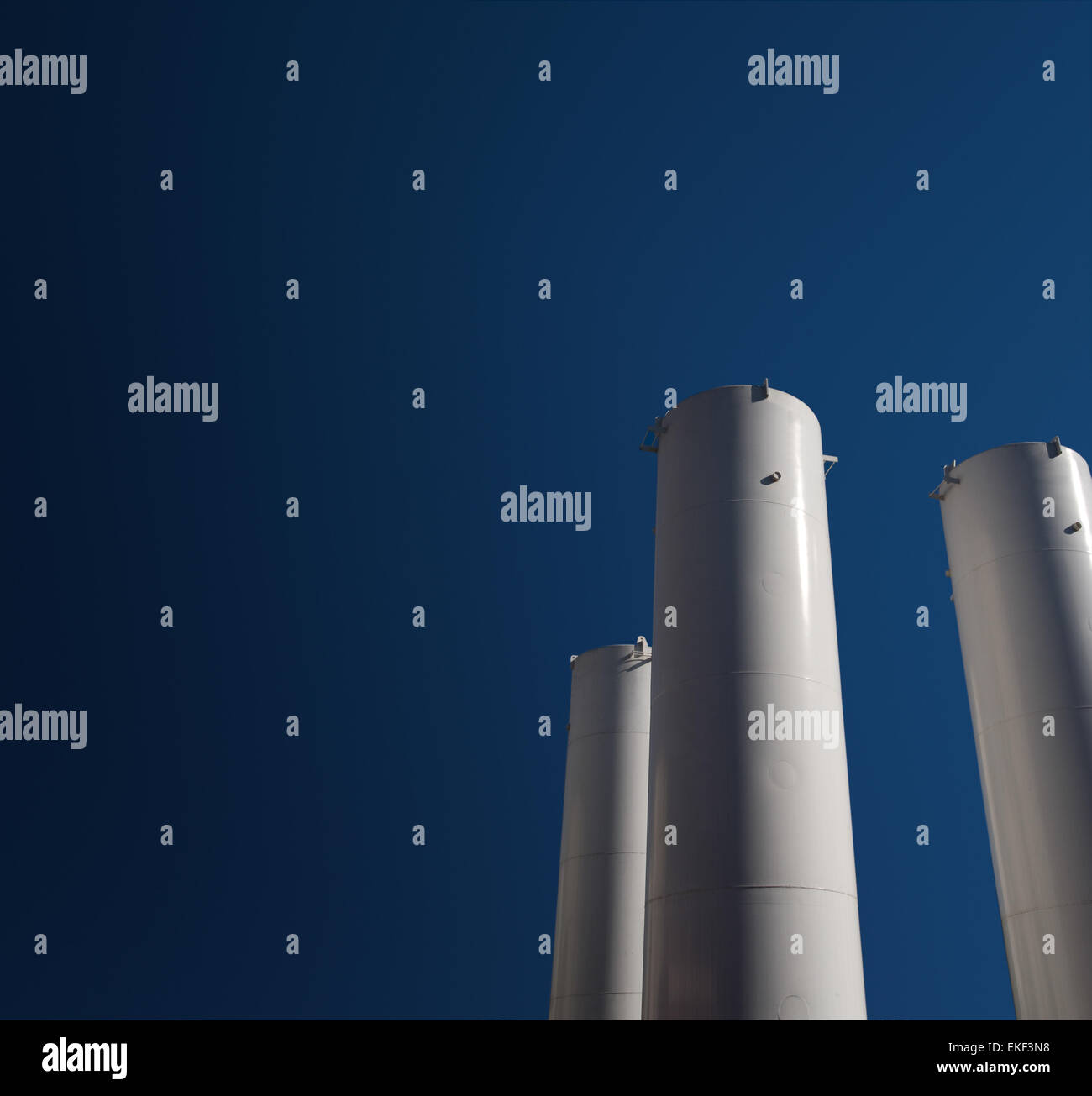 Industrial gas tank Stock Photo - Alamy