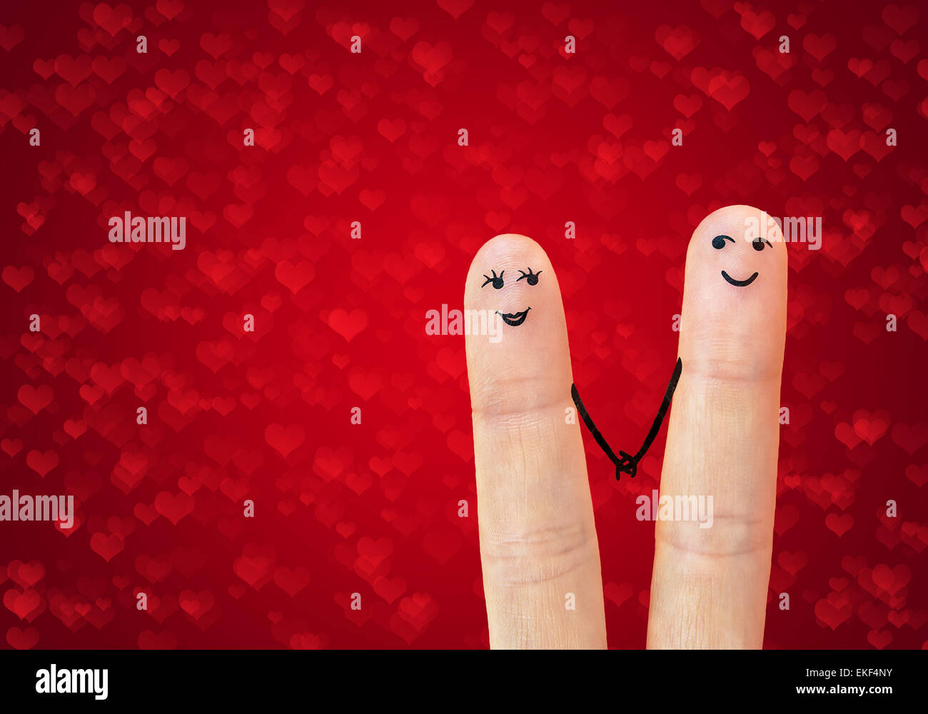 Happy couple in love. Meeting Stock Photo - Alamy