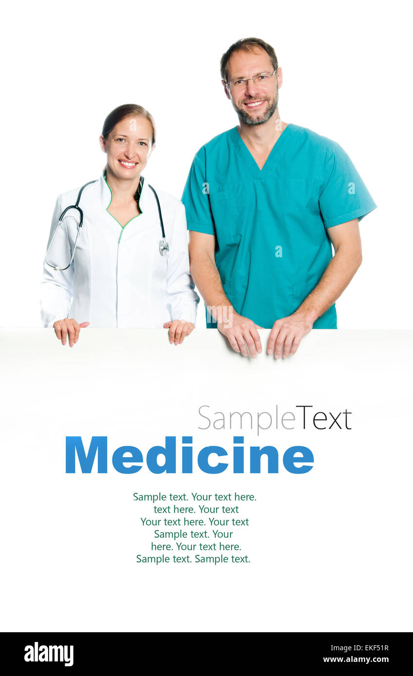 Happy doctors Cut Out Stock Images & Pictures - Alamy