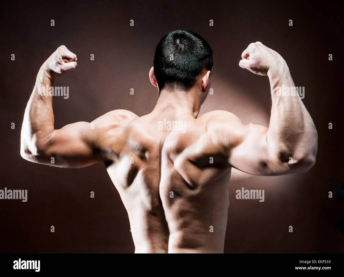 Muscular abdomen hi-res stock photography and images - Alamy
