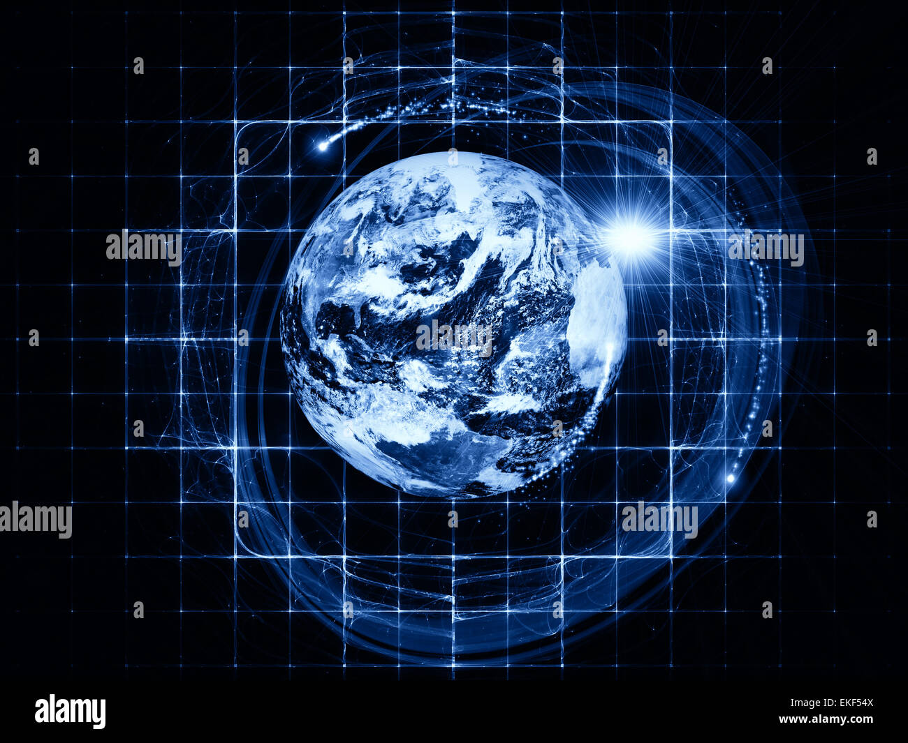 Earth Trails Backdrop Stock Photo - Alamy