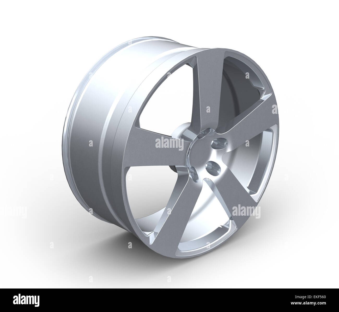 Aluminum Car Wheel Rim Isolated on the White background Stock Photo - Alamy