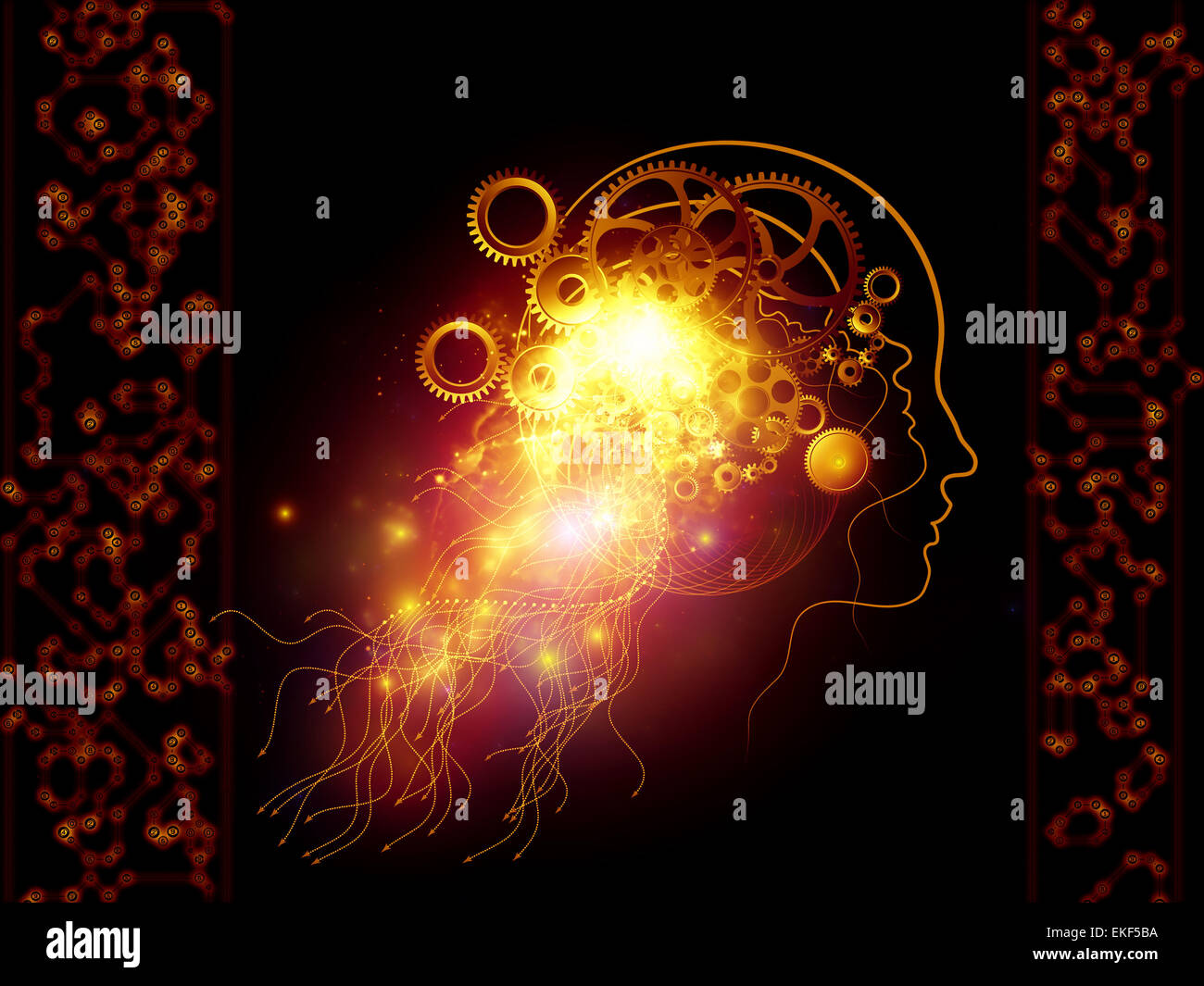 Vision of Technology Stock Photo - Alamy