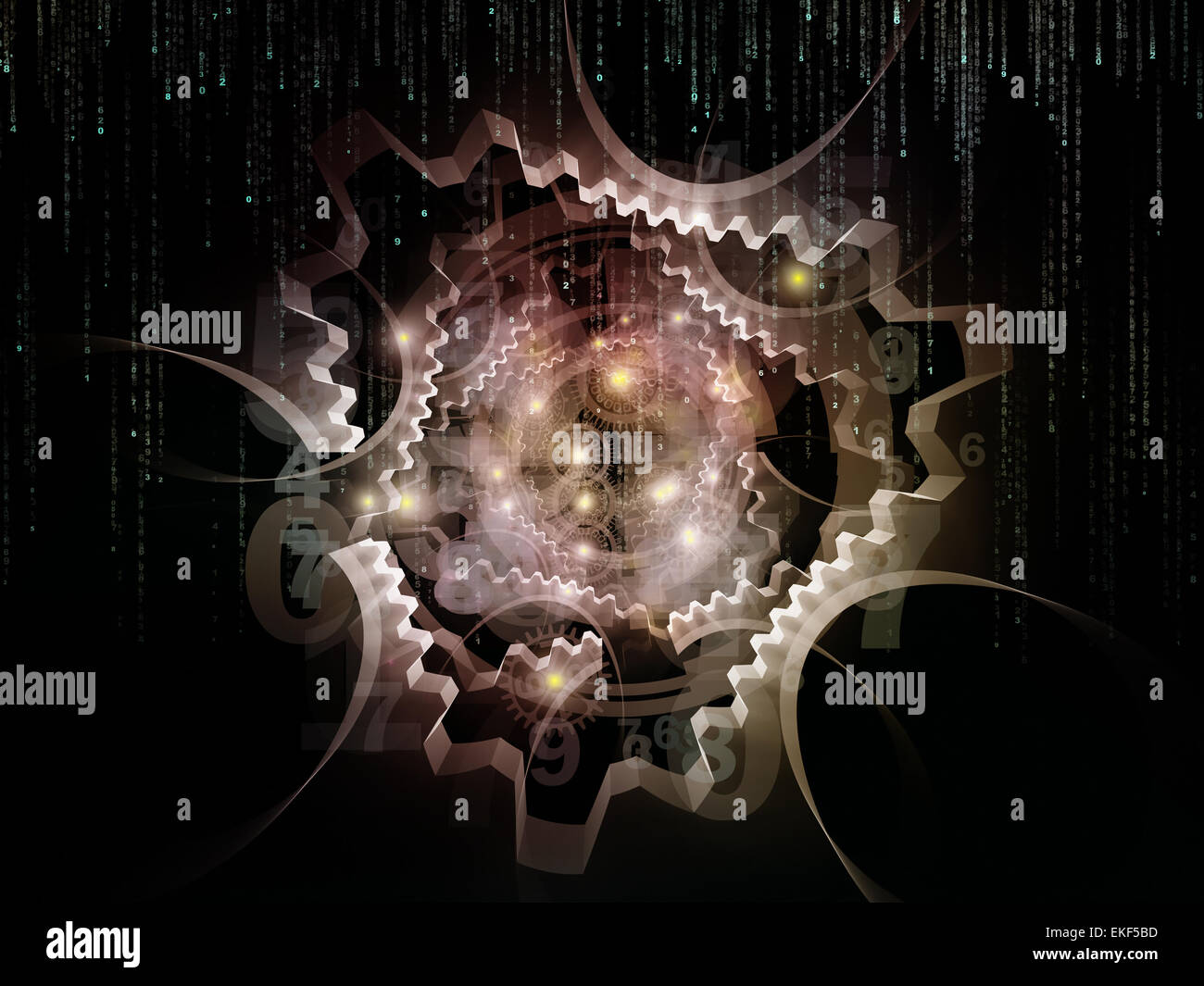 Elements of Technology Stock Photo - Alamy