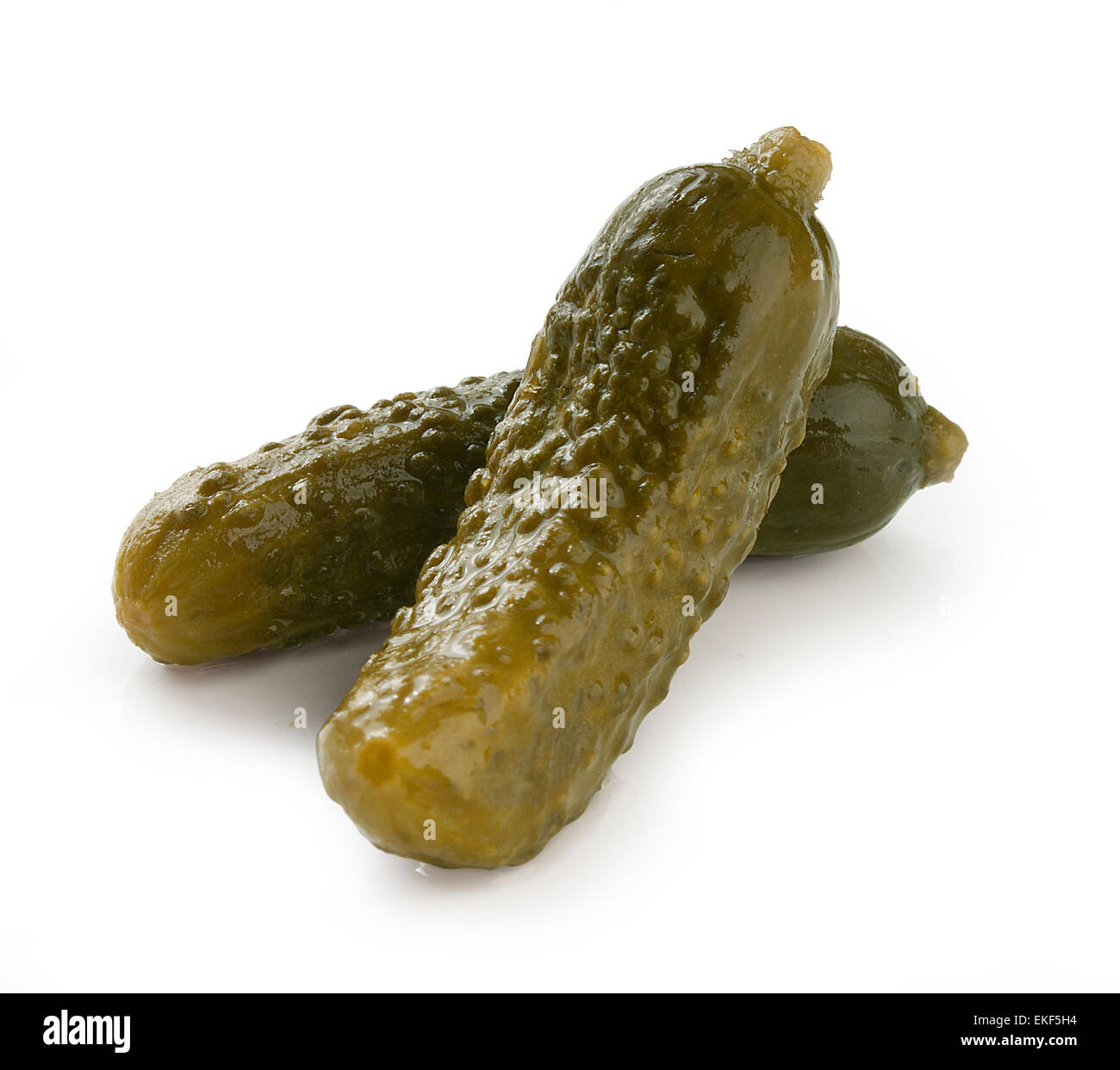 Cucumbers gherkins Cut Out Stock Images & Pictures - Alamy