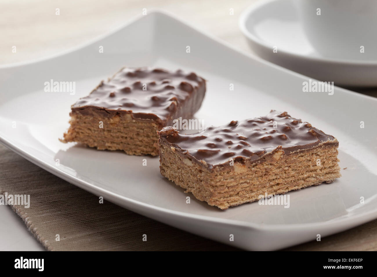 Two waffle hi-res stock photography and images - Alamy