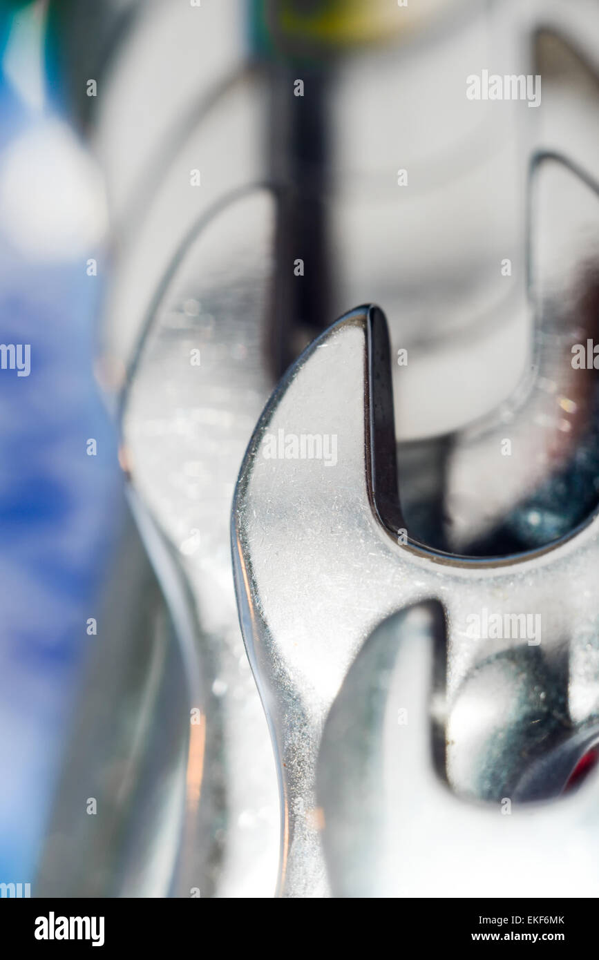 Shiny steel spanners hi-res stock photography and images - Alamy