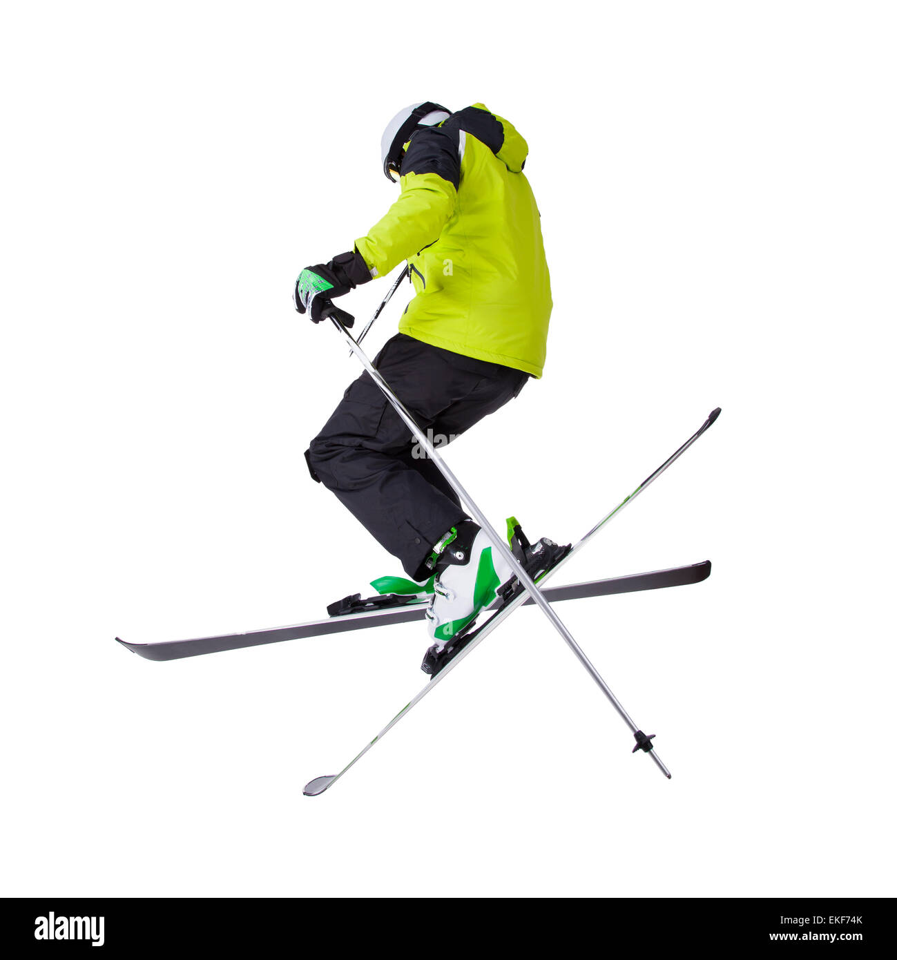 Skier cut out hi-res stock photography and images - Alamy