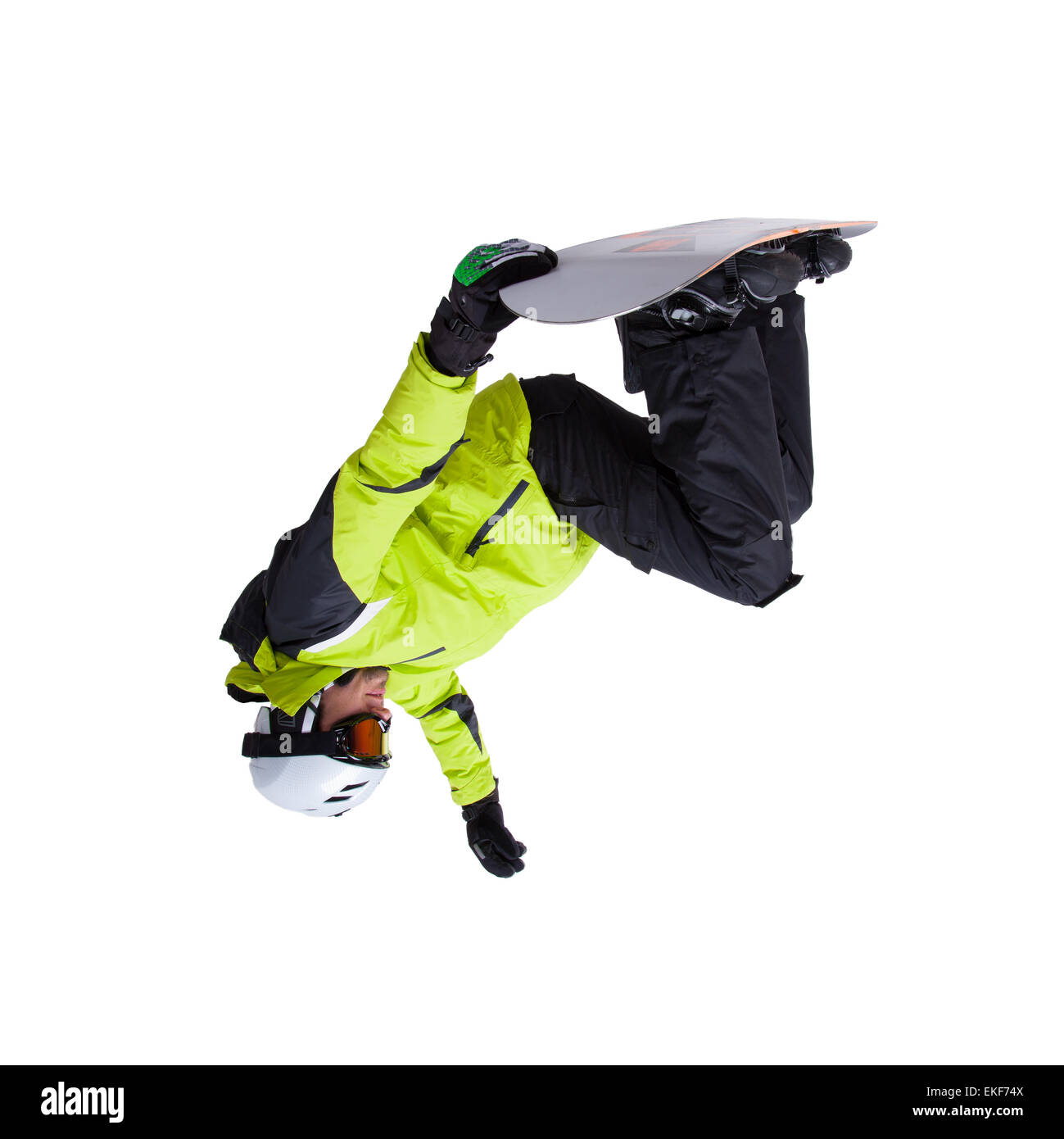 Snowboarder jumping over sun hi-res stock photography and images - Alamy