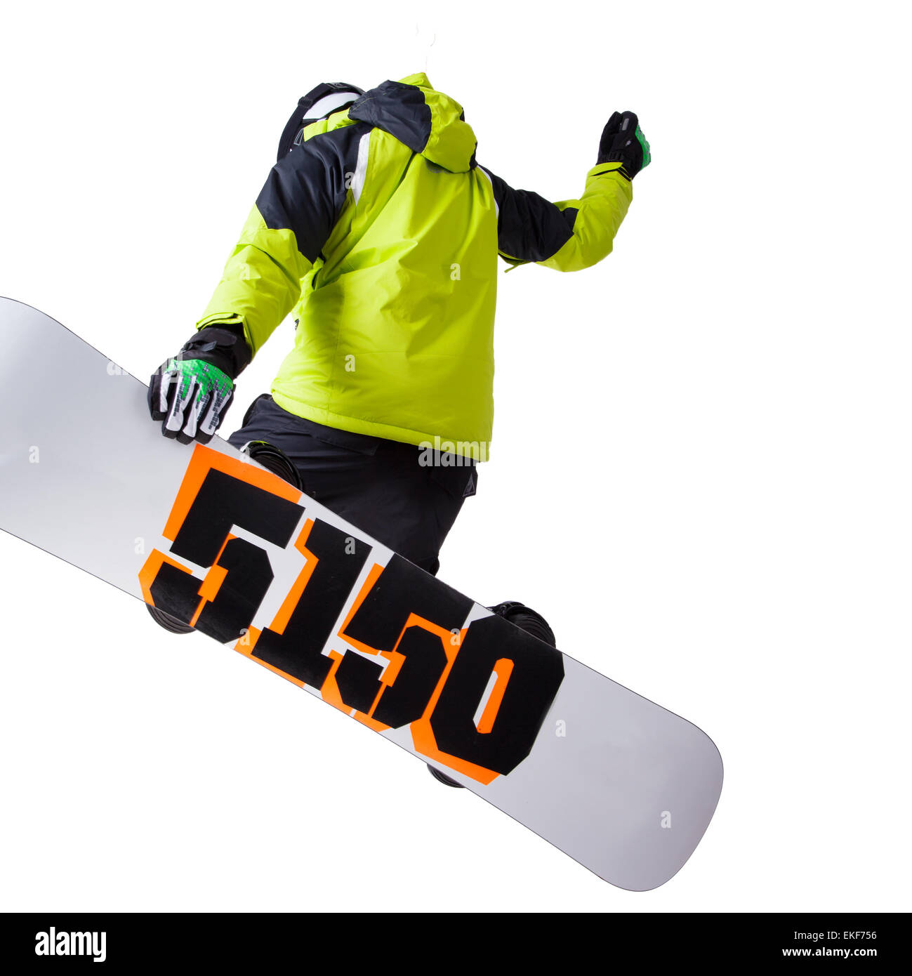 Snowboarder jumping over sun hi-res stock photography and images - Alamy