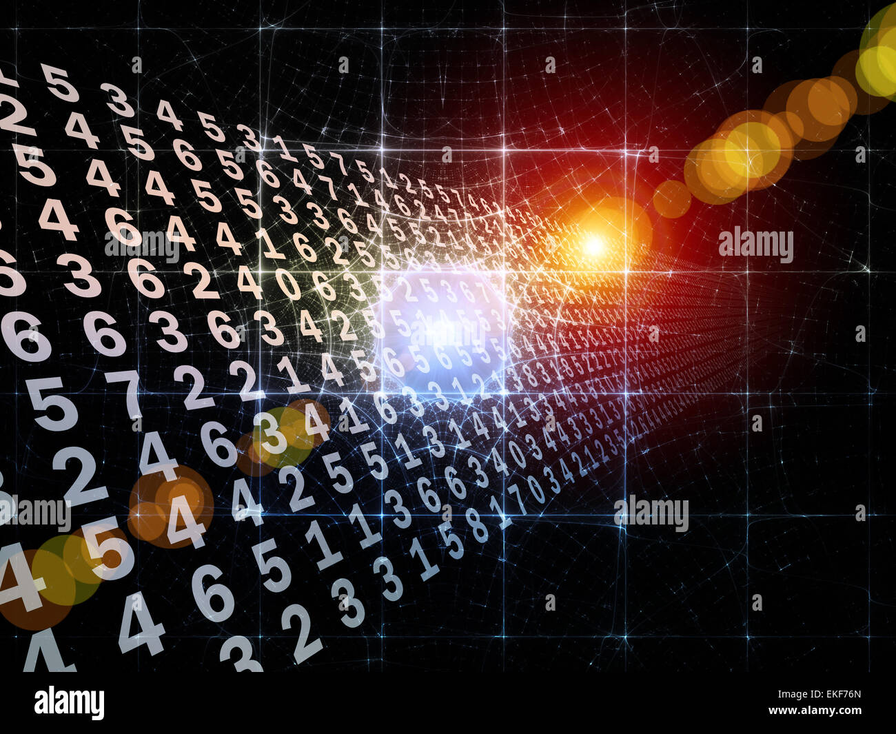 Acceleration of Information Stream Stock Photo - Alamy
