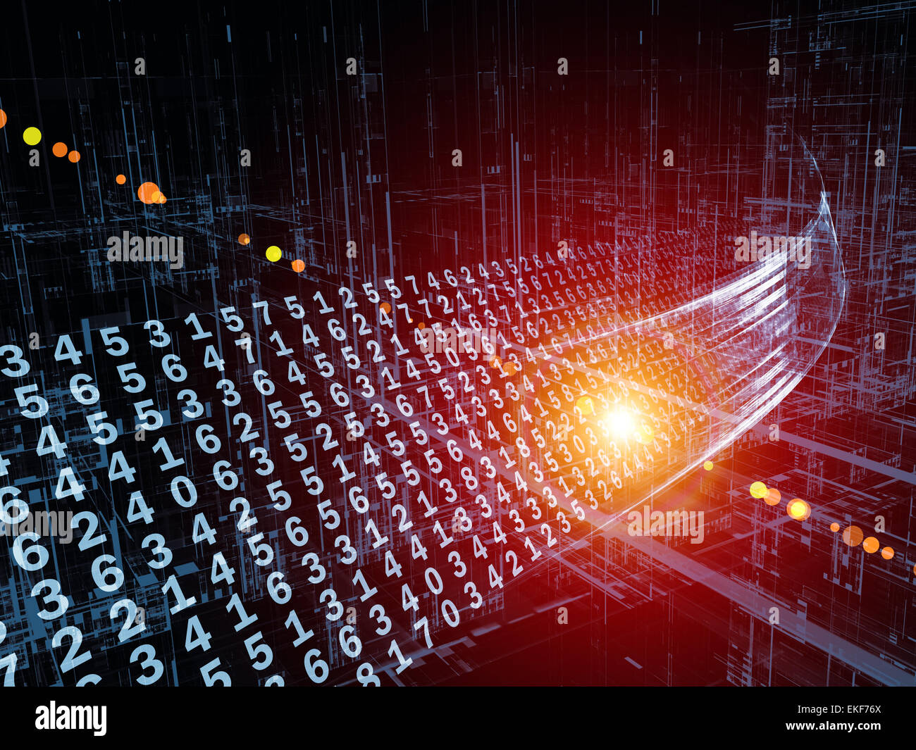 Way of Information Stream Stock Photo - Alamy