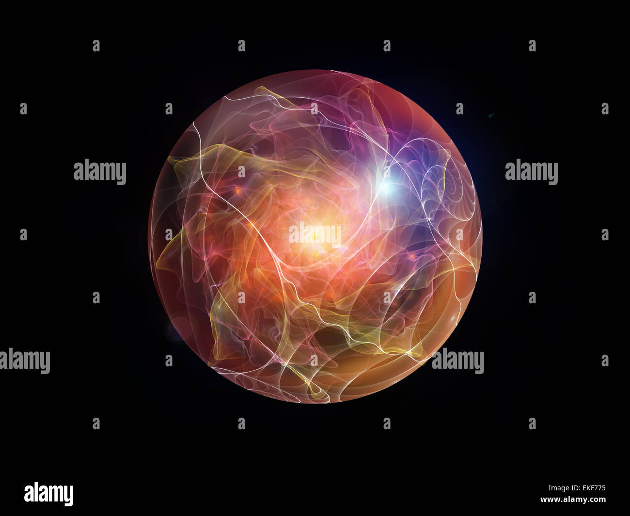 Fractal sphere hi-res stock photography and images - Alamy