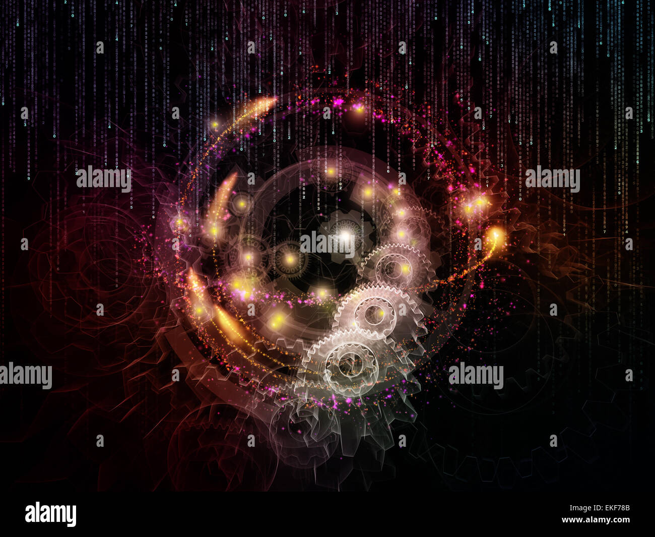 Elements of Technology Stock Photo - Alamy