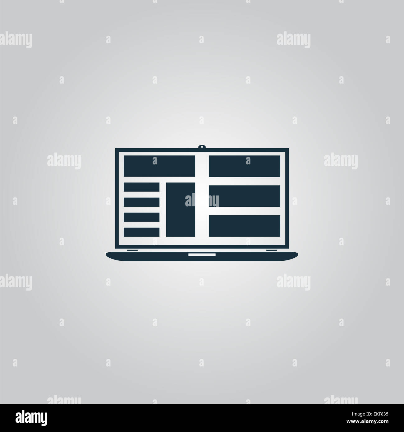 Simple flat notebook vector hi-res stock photography and images - Alamy