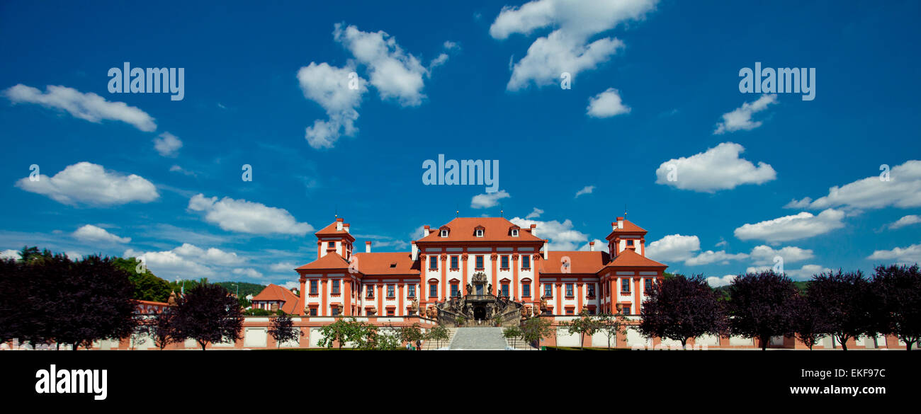 Troja castle sculpture architecture hi-res stock photography and images ...