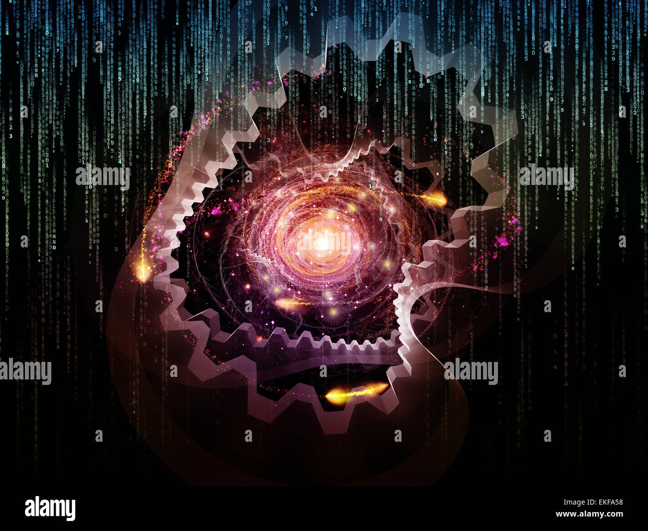 Synergies of Technology Stock Photo - Alamy