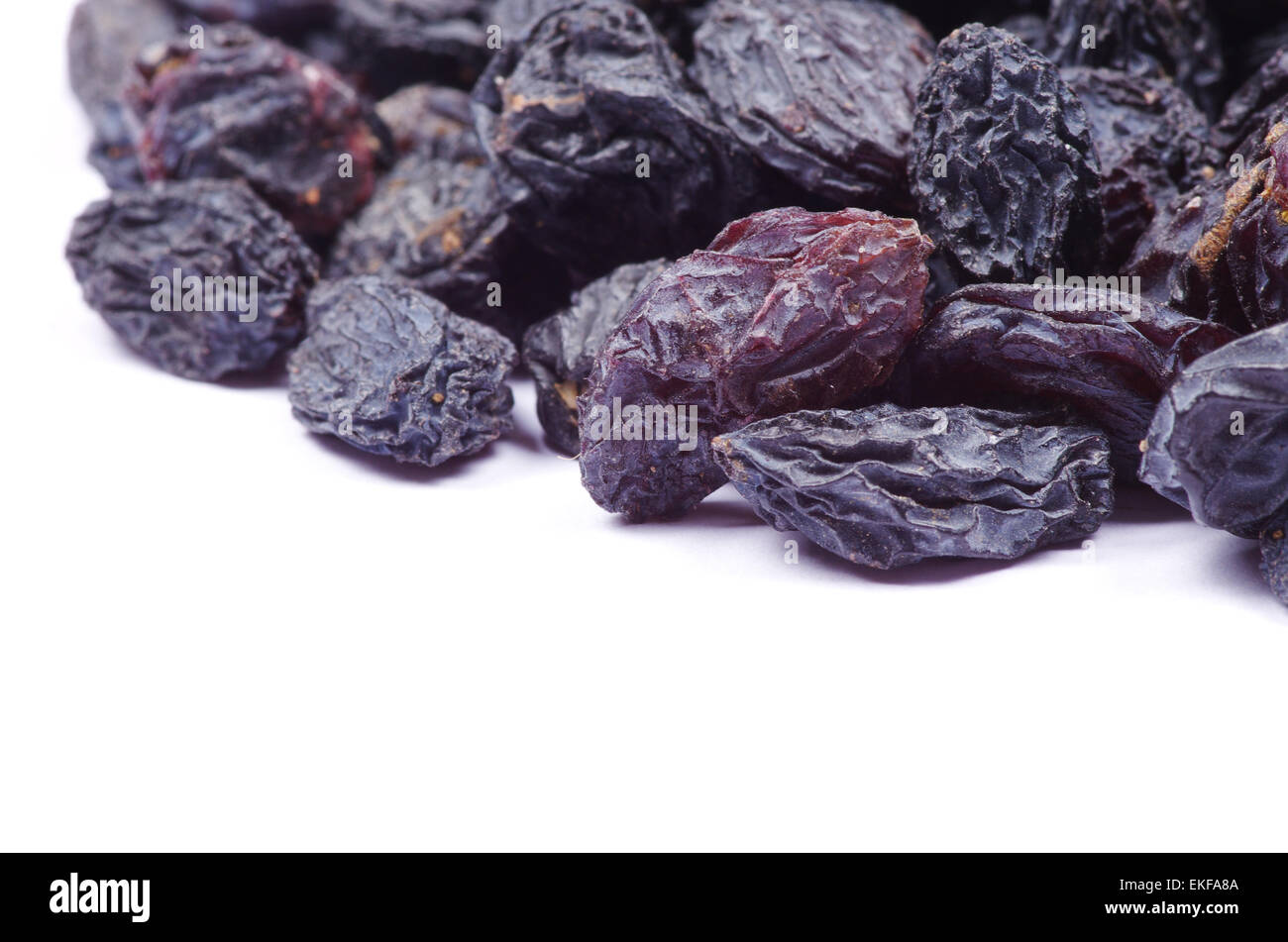 Raisins fruit isolated on white hi-res stock photography and images - Alamy