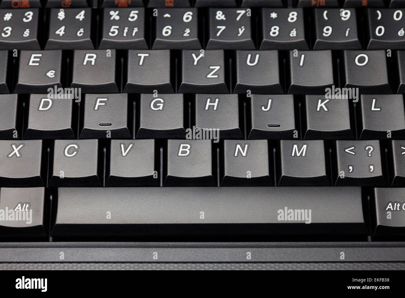 laptop keyboard close-up Stock Photo - Alamy