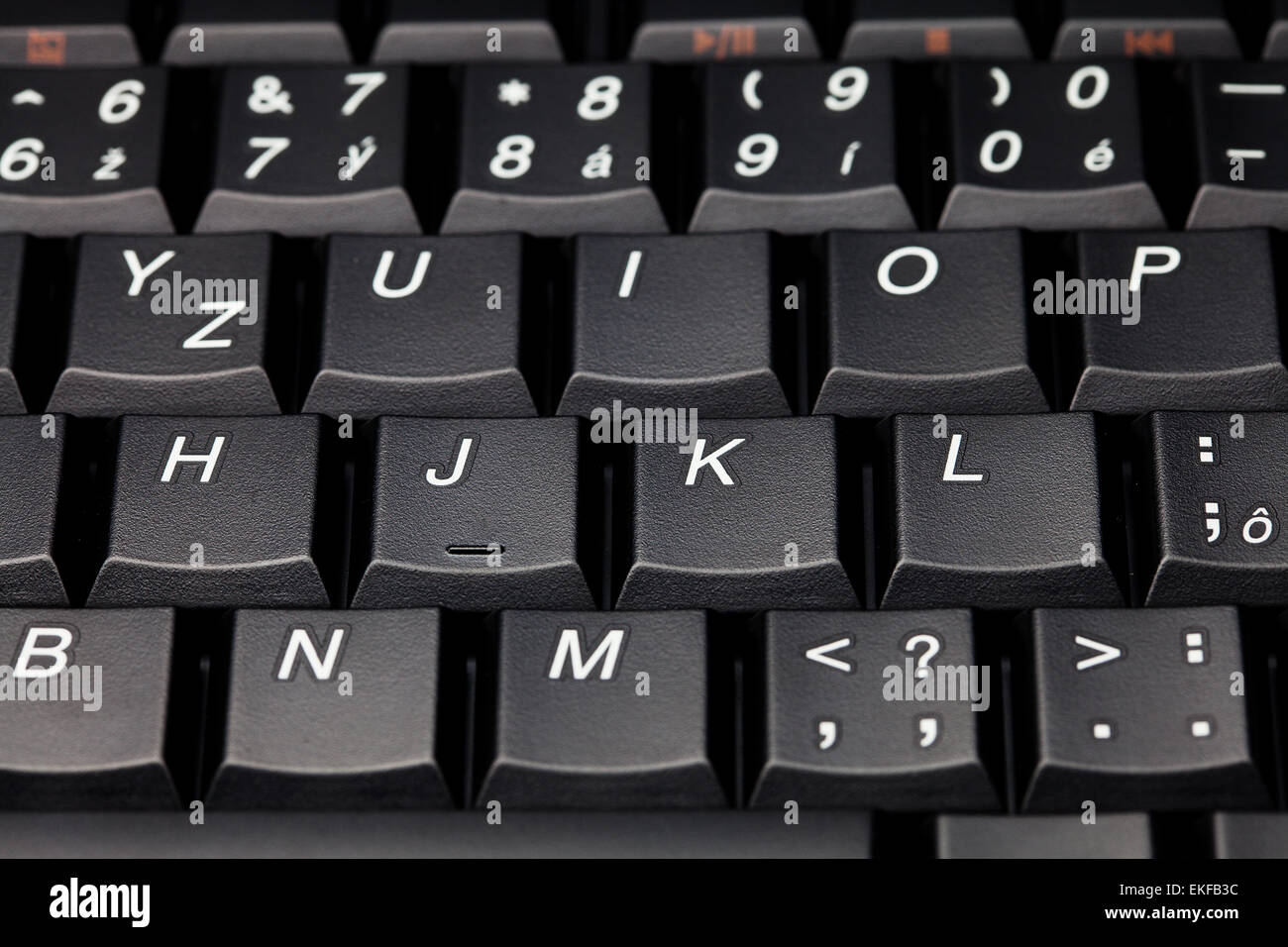 laptop keyboard close-up Stock Photo - Alamy