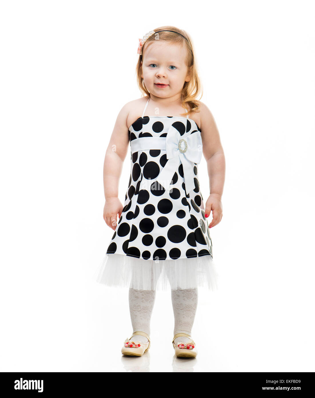 White background girl Cut Out Stock Images & Pictures - Alamy