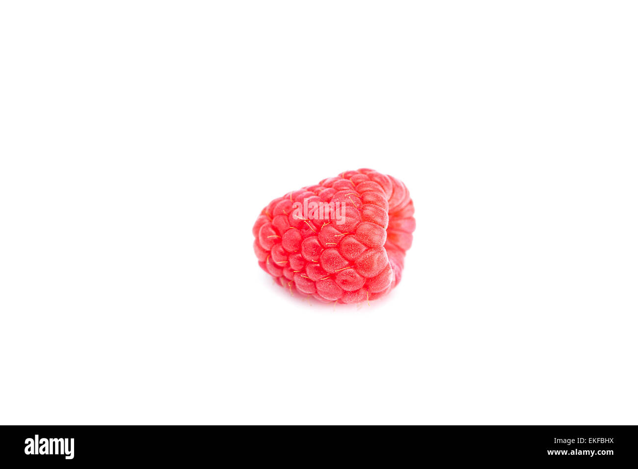 Raspberry isolated on white hi-res stock photography and images - Alamy