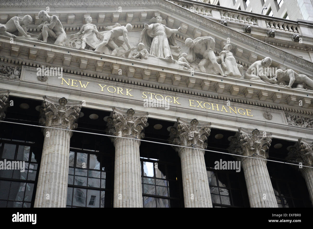 New York Stock Exchange building in New York City. Photo by Steve Mann ...
