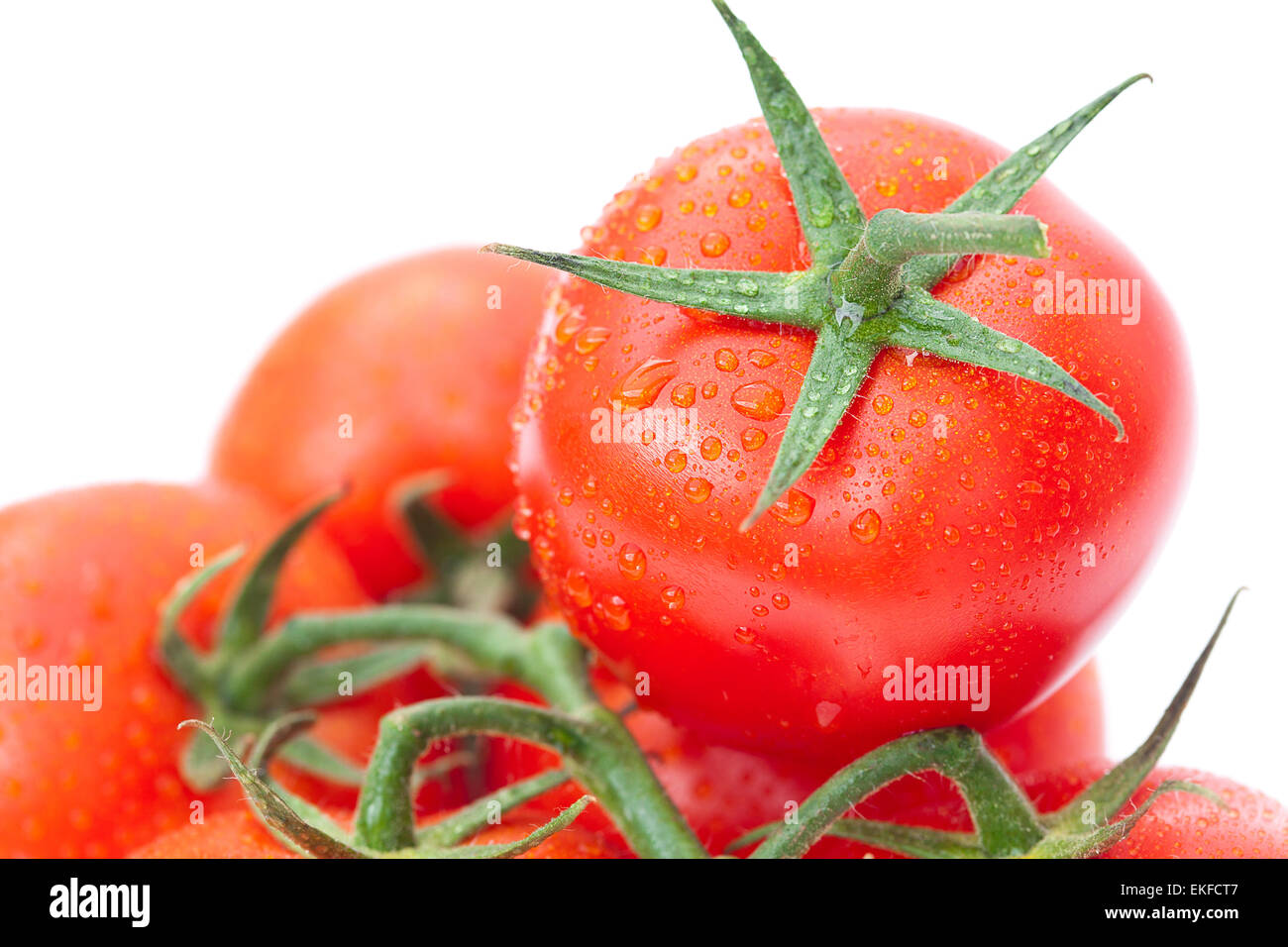 background of the tomato with water drops Stock Photo - Alamy
