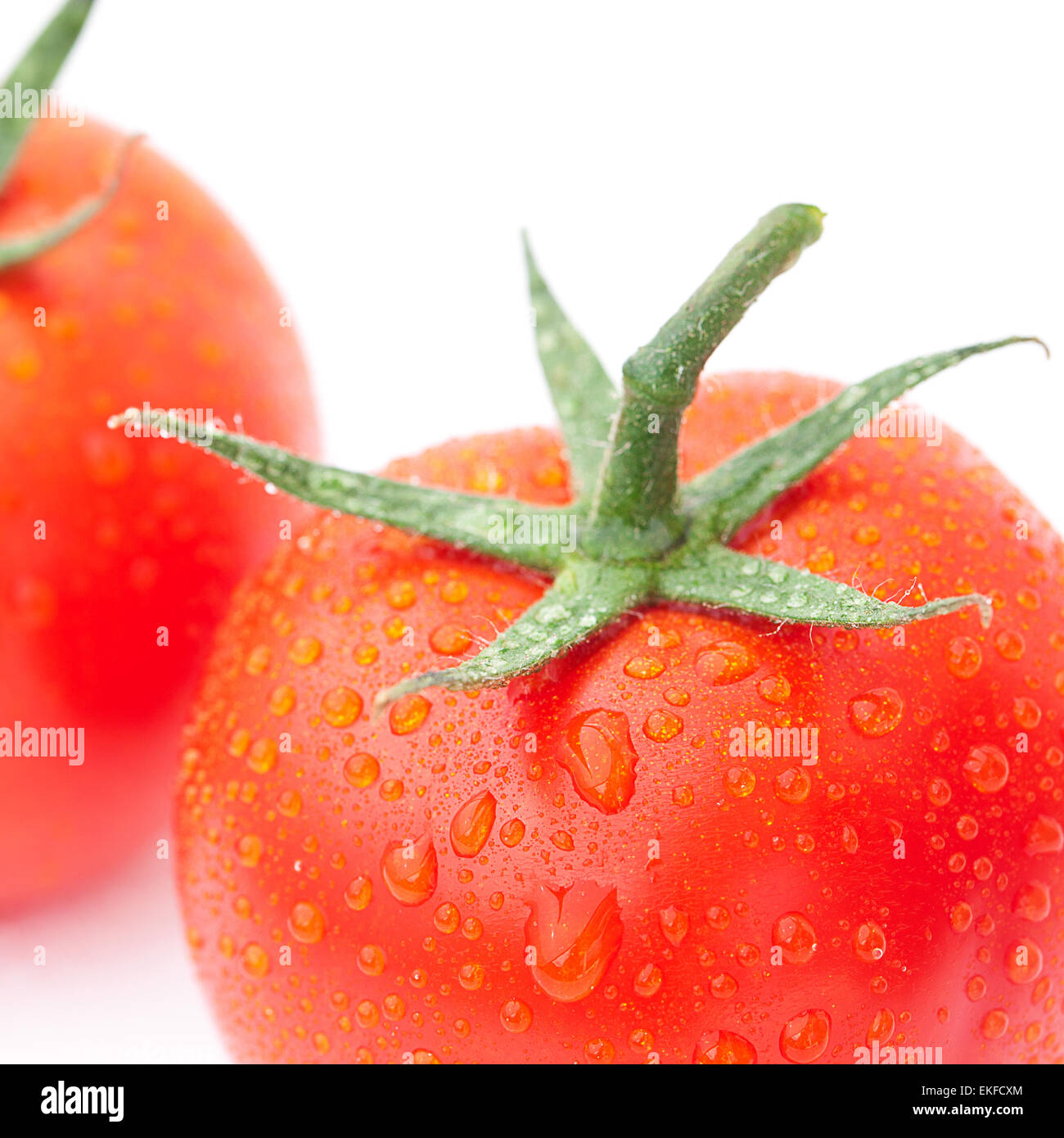 background of the tomato with water drops Stock Photo - Alamy