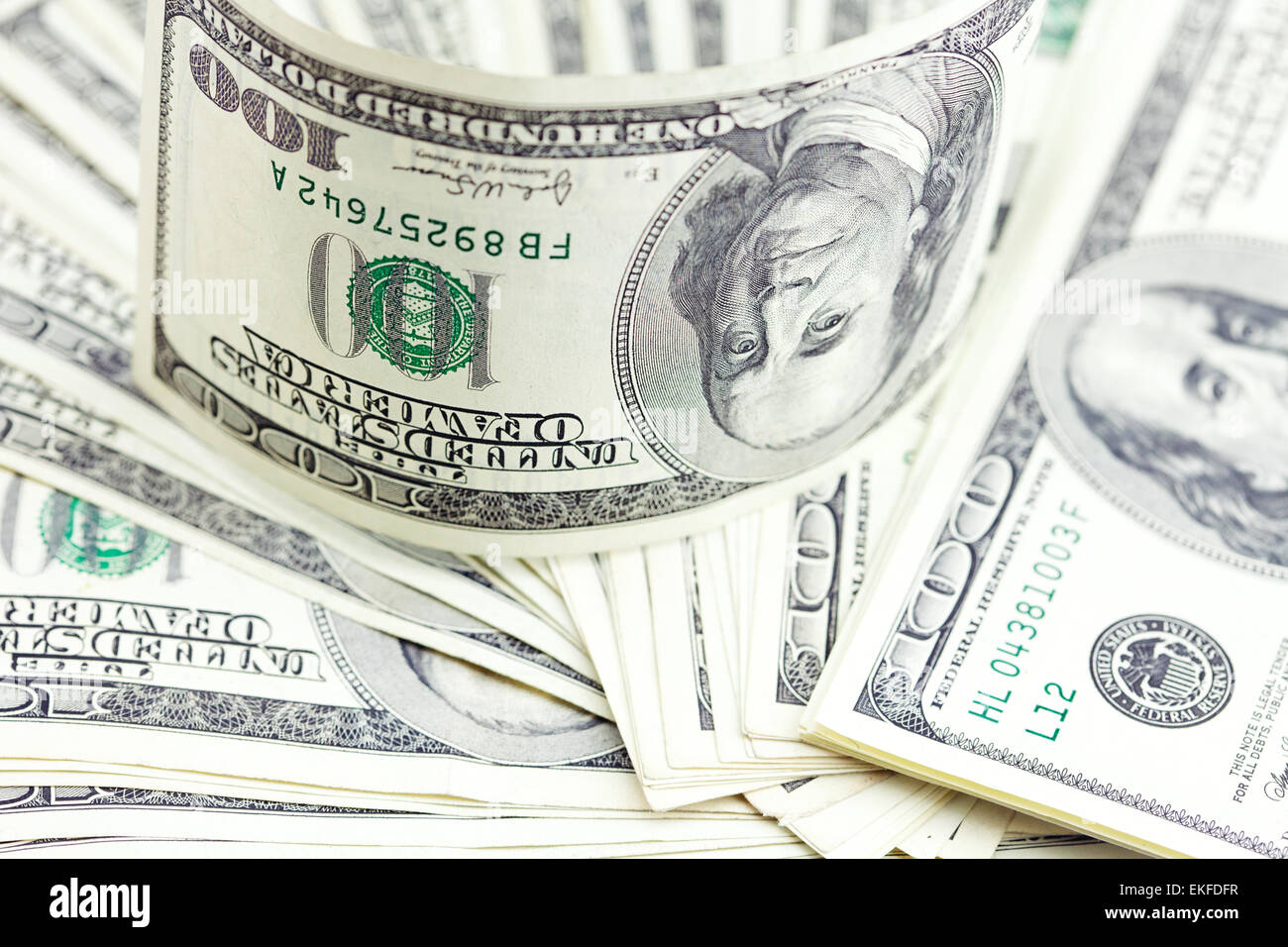 background of the dollar banknotes Stock Photo - Alamy