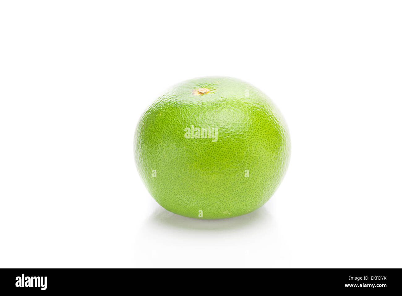 sweet green grapefruit isolated on white Stock Photo - Alamy