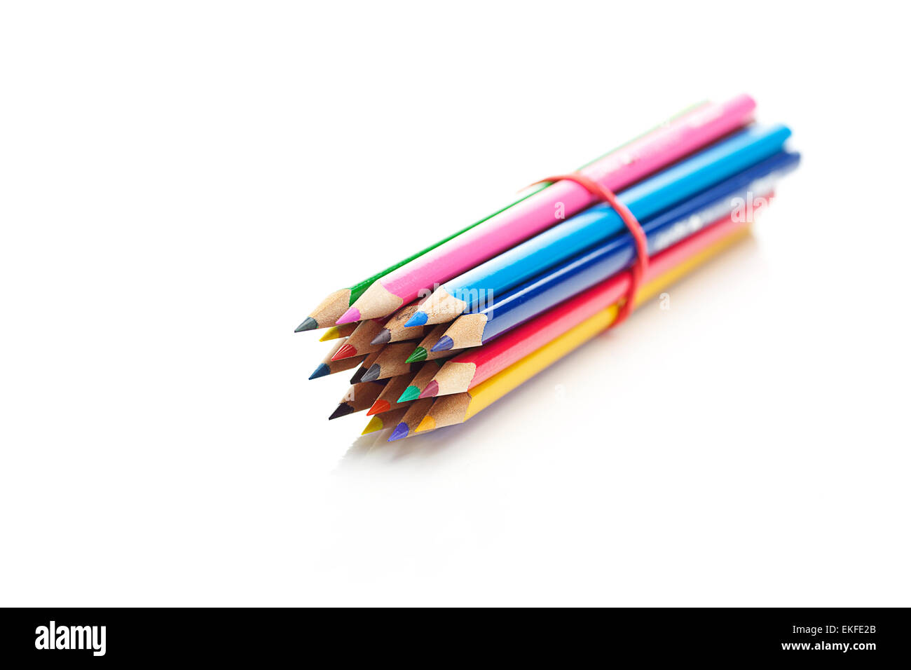 Many pencils Cut Out Stock Images & Pictures - Alamy