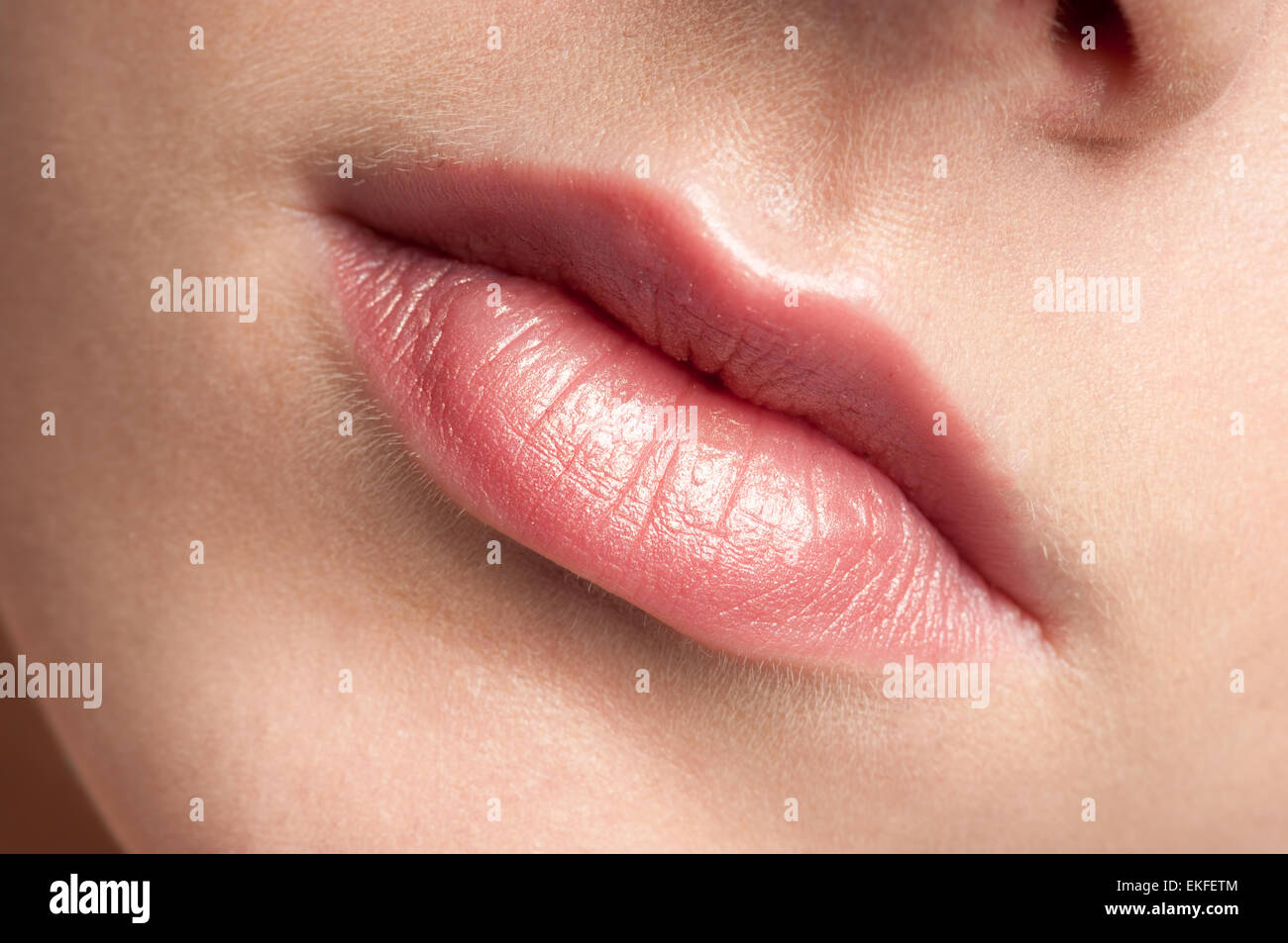 Close-up lips of beauty young woman Stock Photo - Alamy