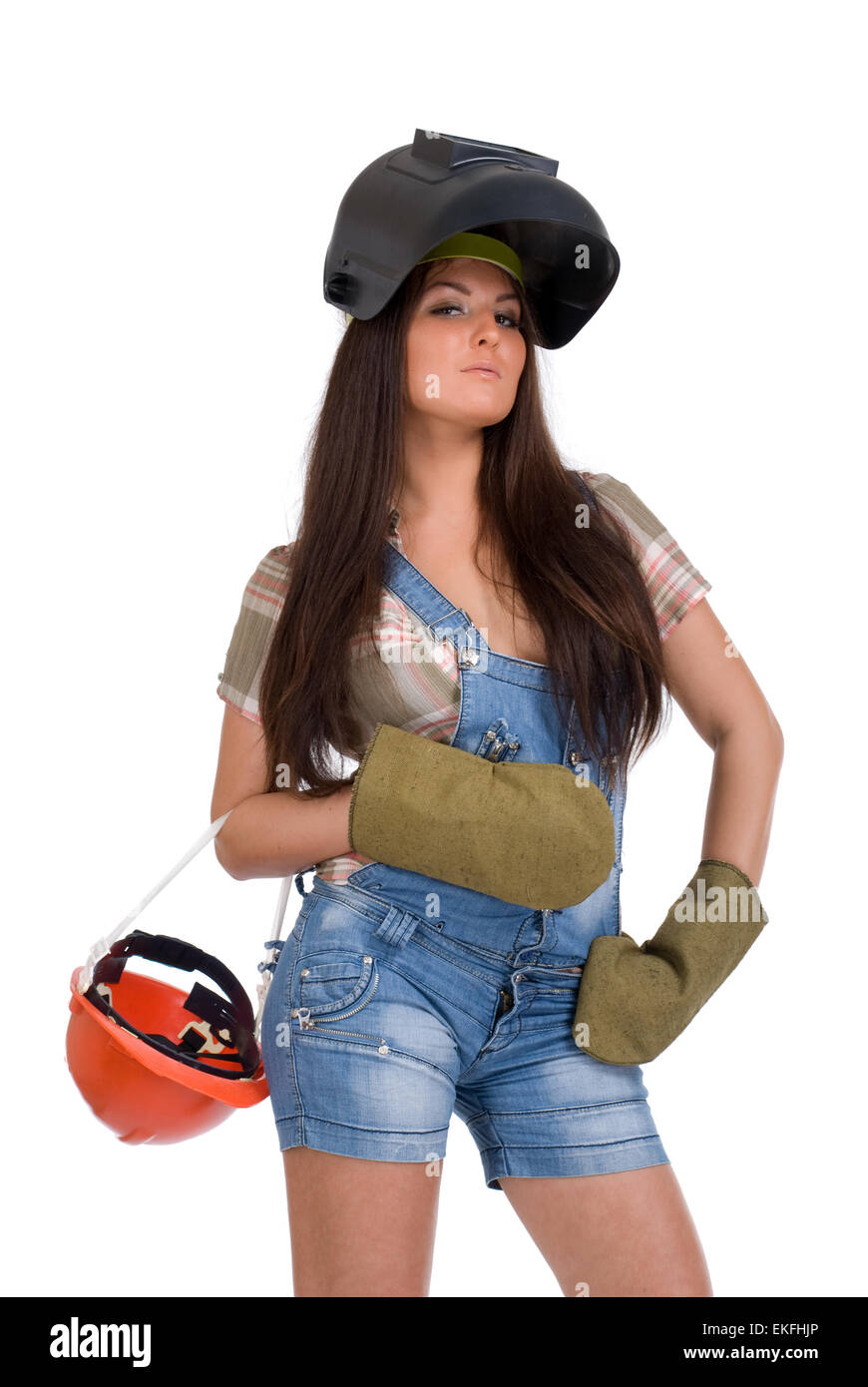 Welders mask hi-res stock photography and images - Alamy