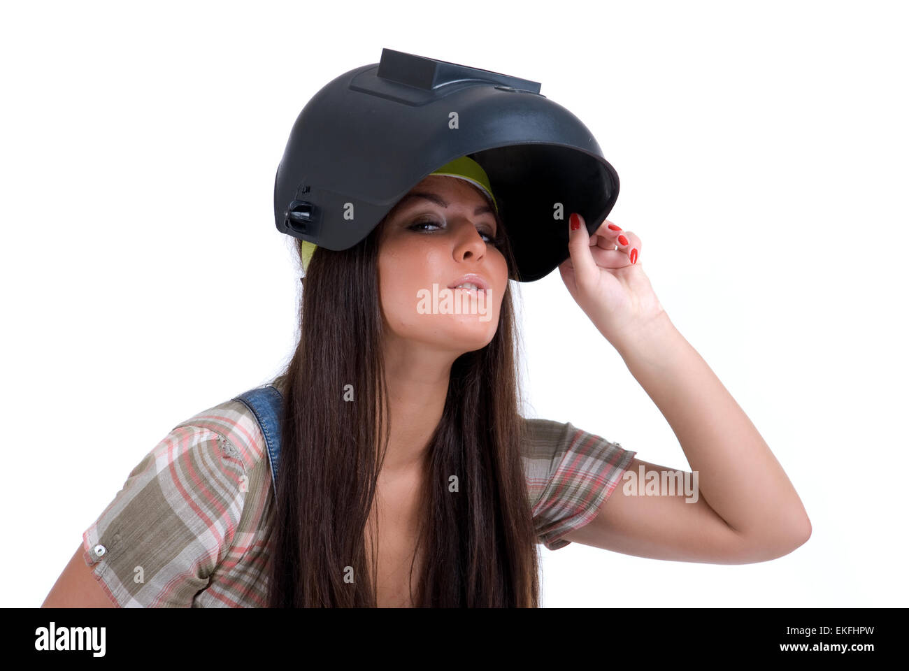 Welders mask hi-res stock photography and images - Alamy