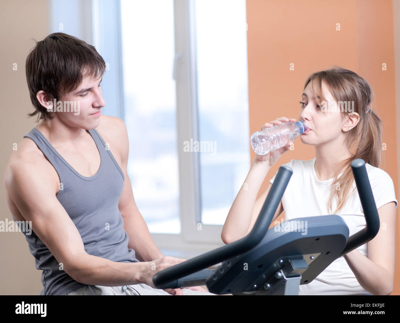 Assisted running hi-res stock photography and images - Alamy