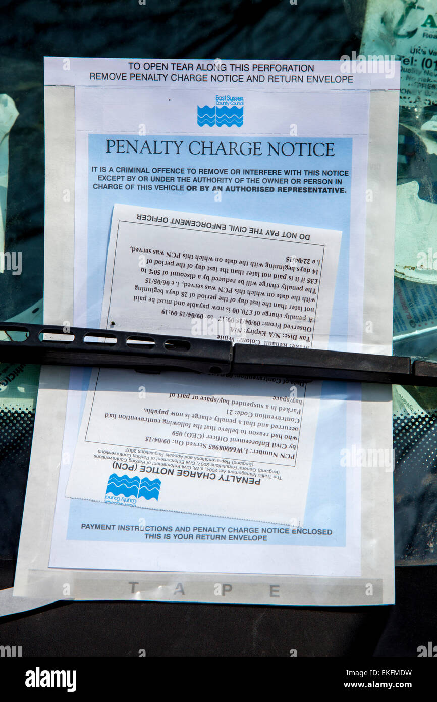 Notice of fines hi-res stock photography and images - Alamy