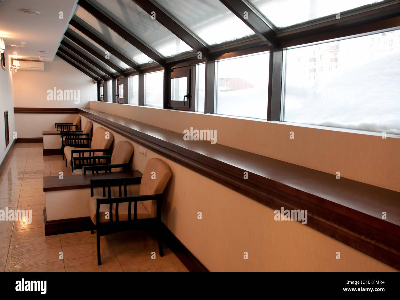 Rest room in office building Stock Photo - Alamy