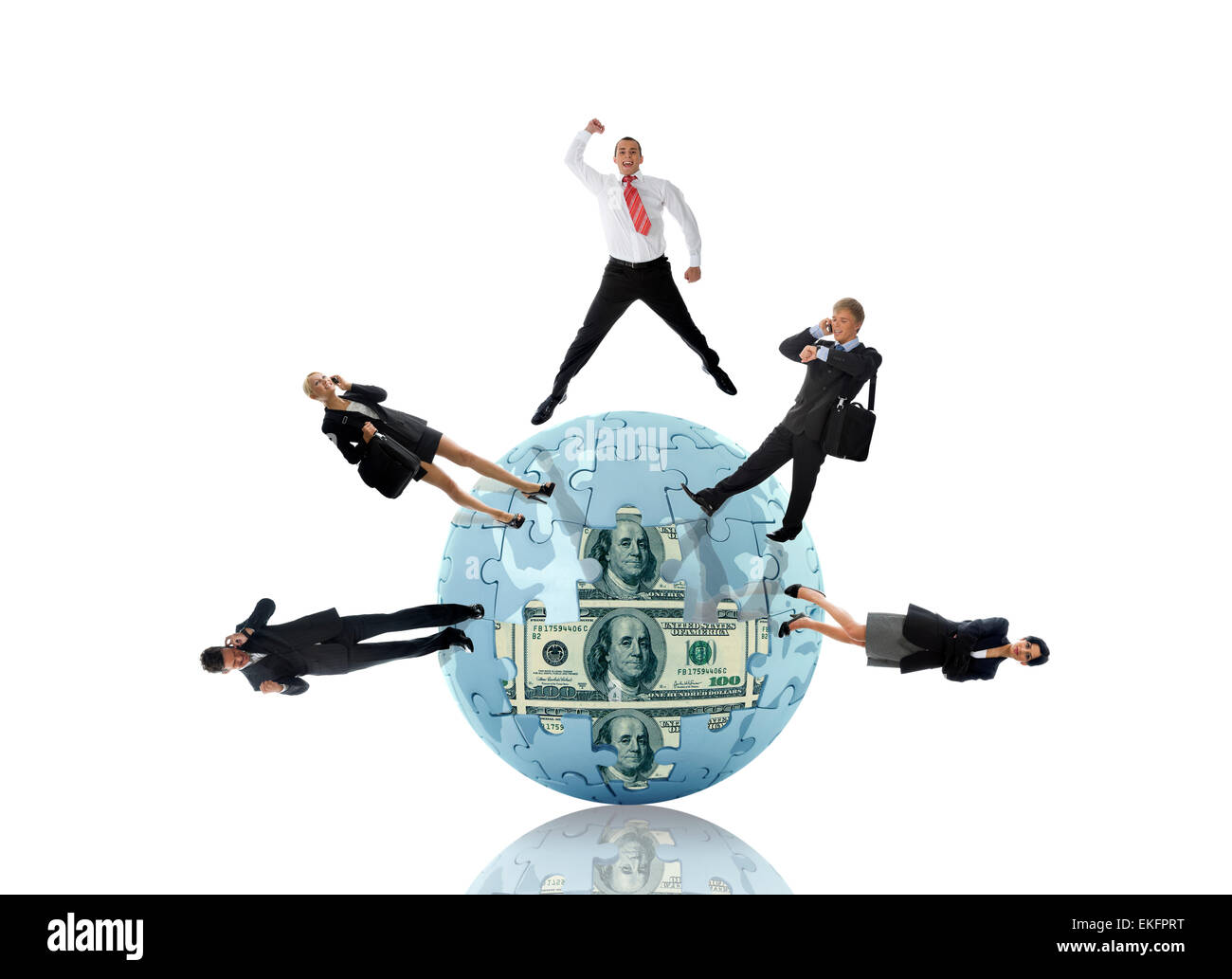 Global Business World Stock Photo - Alamy